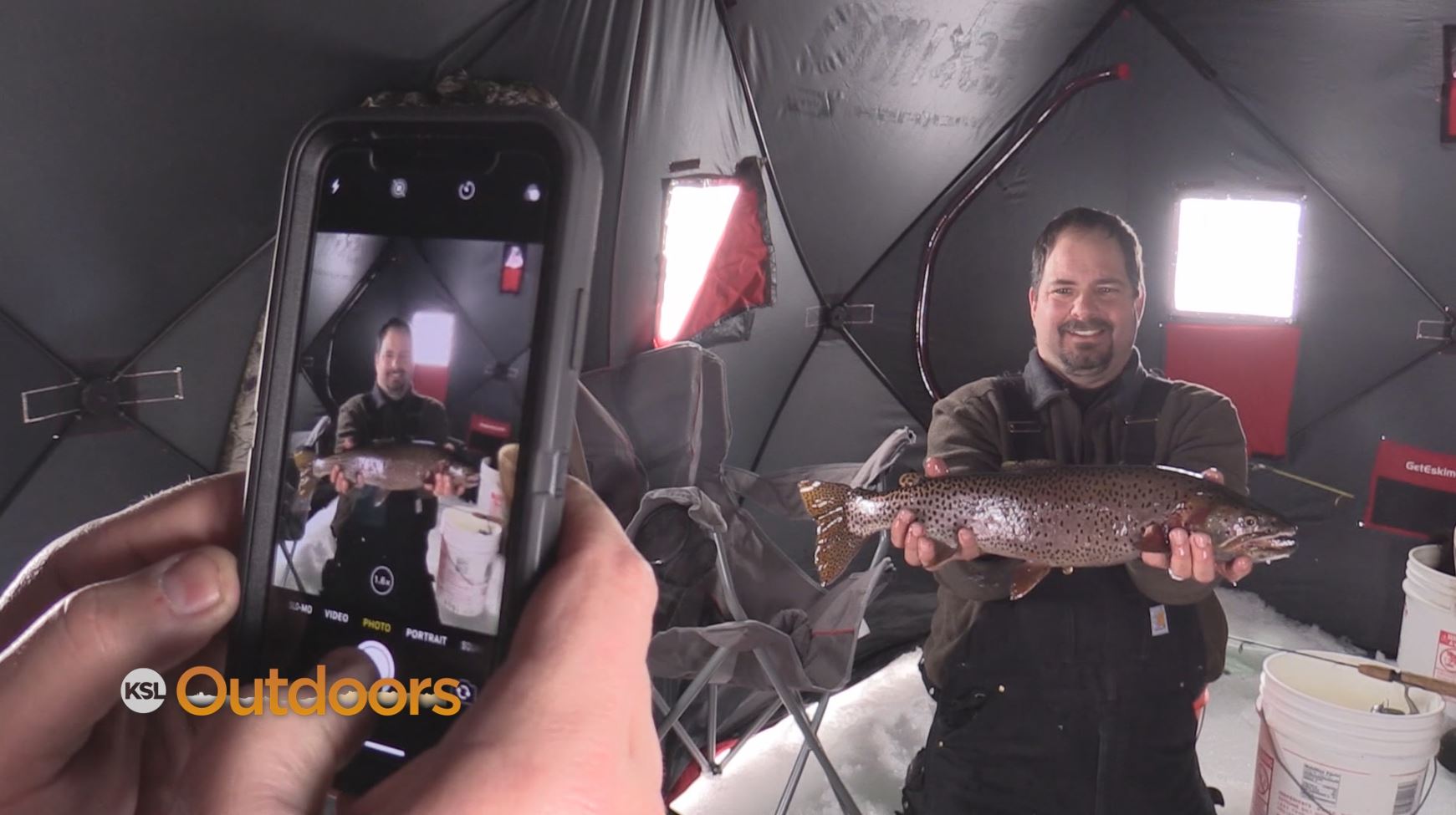 Ice Fishing Adventure with Strawberry Bay Marina - KSL Outdoors
