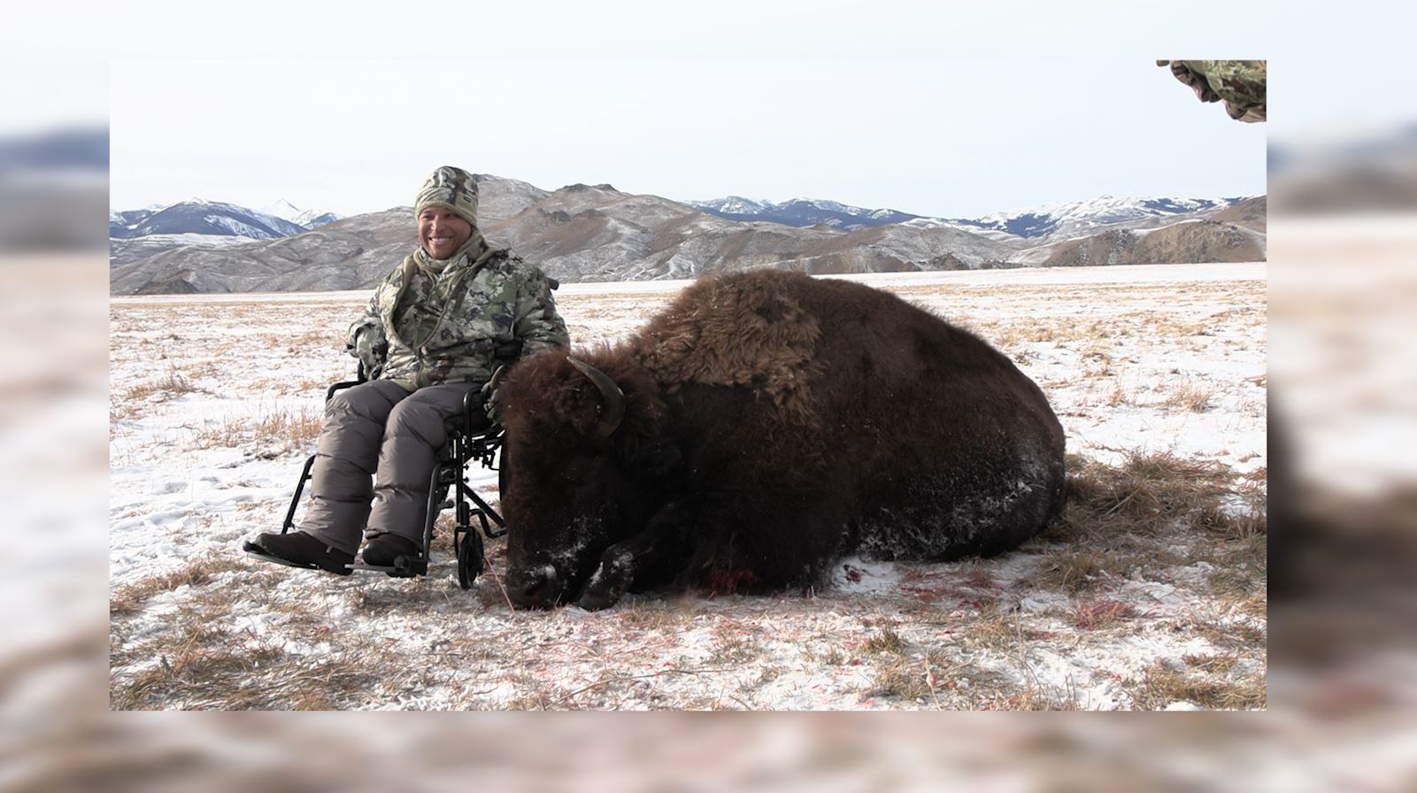 Native American with Cerebral Palsy Gets a Dream Bison Hunt