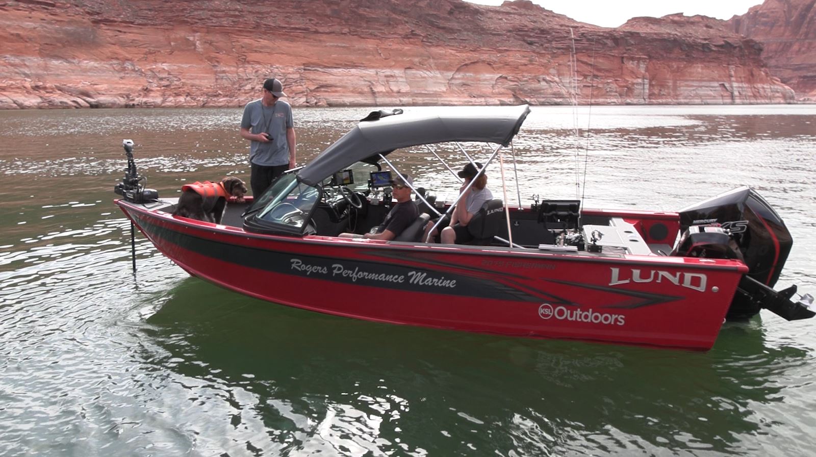 Spring Fishing and New Lund Boat Unveiled at Lake Powell