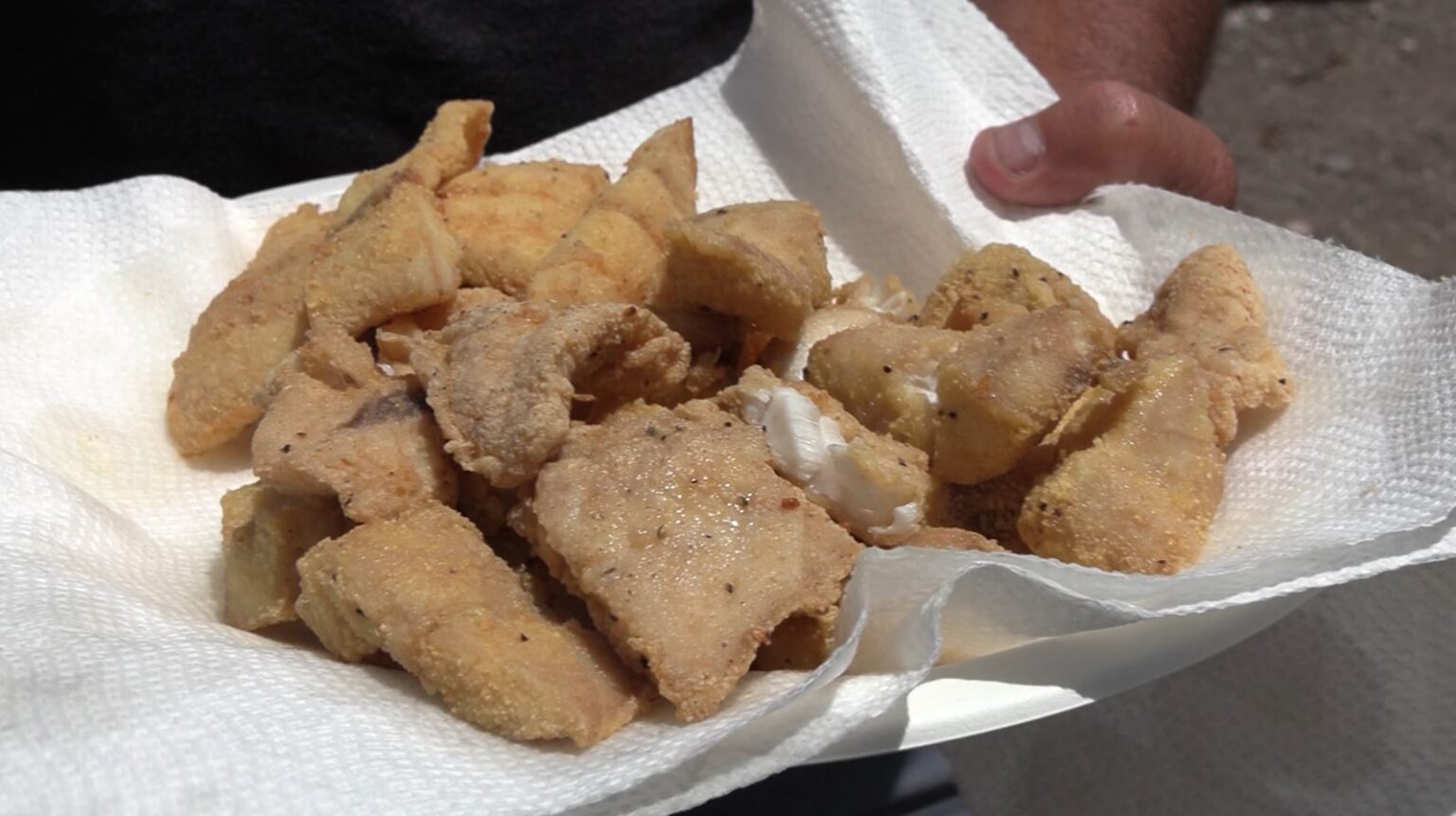 Easy Way to Cook a Wiper and Walleye Shore Lunch